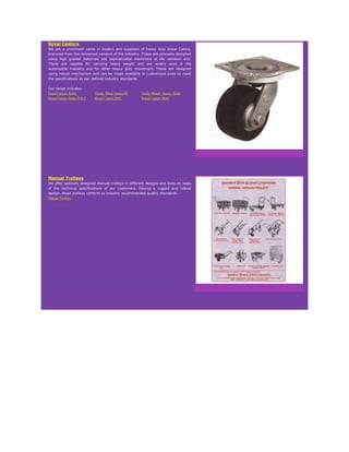 Trolly wheel | DOCX
