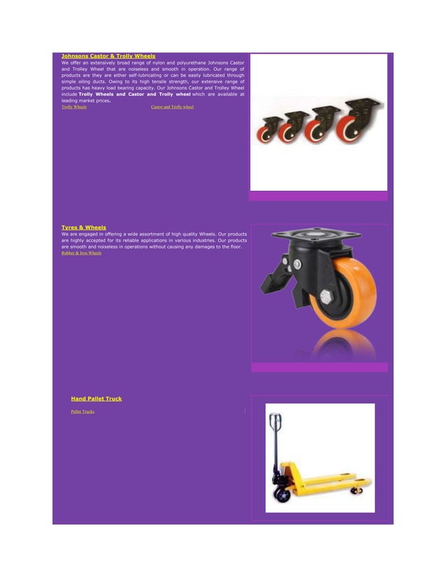 Trolly wheel | PDF