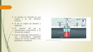TROMBOELASTOMETRIA UTILIZACION DE ROTEM.pptx