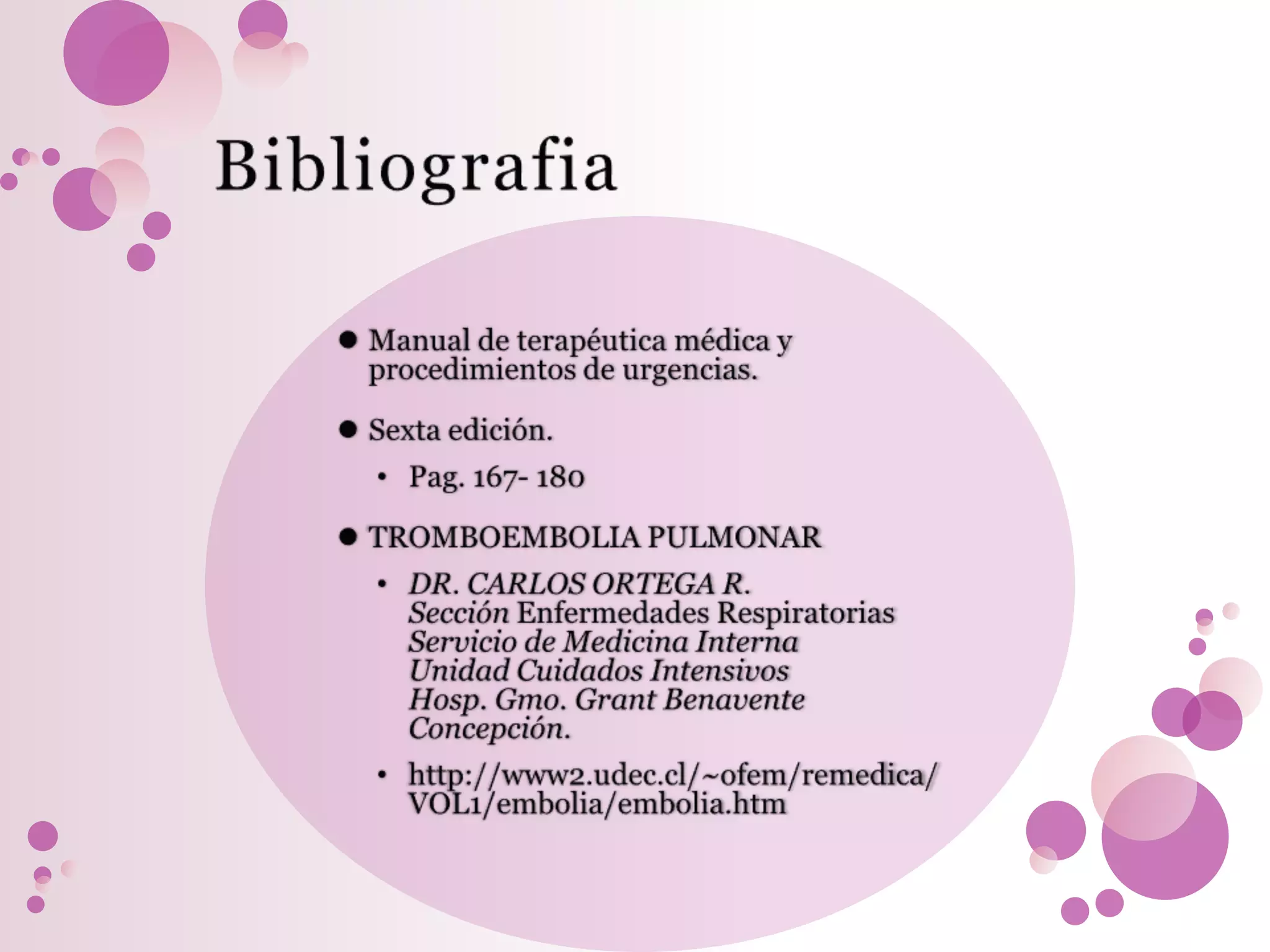 Tromboembolia pulmonar (tep) | PPTX