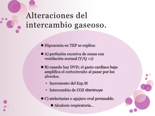 Tromboembolia pulmonar (tep) | PPTX