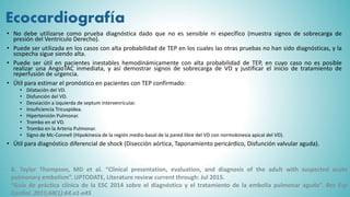 Tromboembolismo pulmonar Revisión 2015 | PPTX