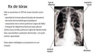 TROMBOEMBOLISMO PULMONAR DIAPOSITIVAS.. | PPTX