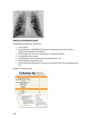 TROMBOEMBOLISMO PULMONAR RESUMEN de manejo y tratamiento.pdf