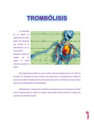 TROMBOLISIS CUIDADOS DE ENFERMERIA - ENFERMERIA DE URGENCIAS ...
