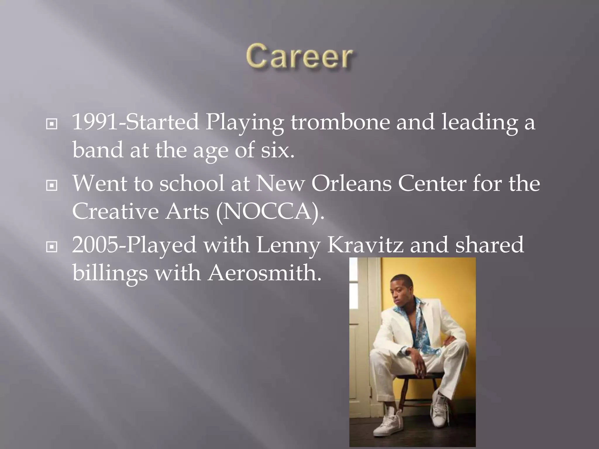 Trombone shorty | PPT