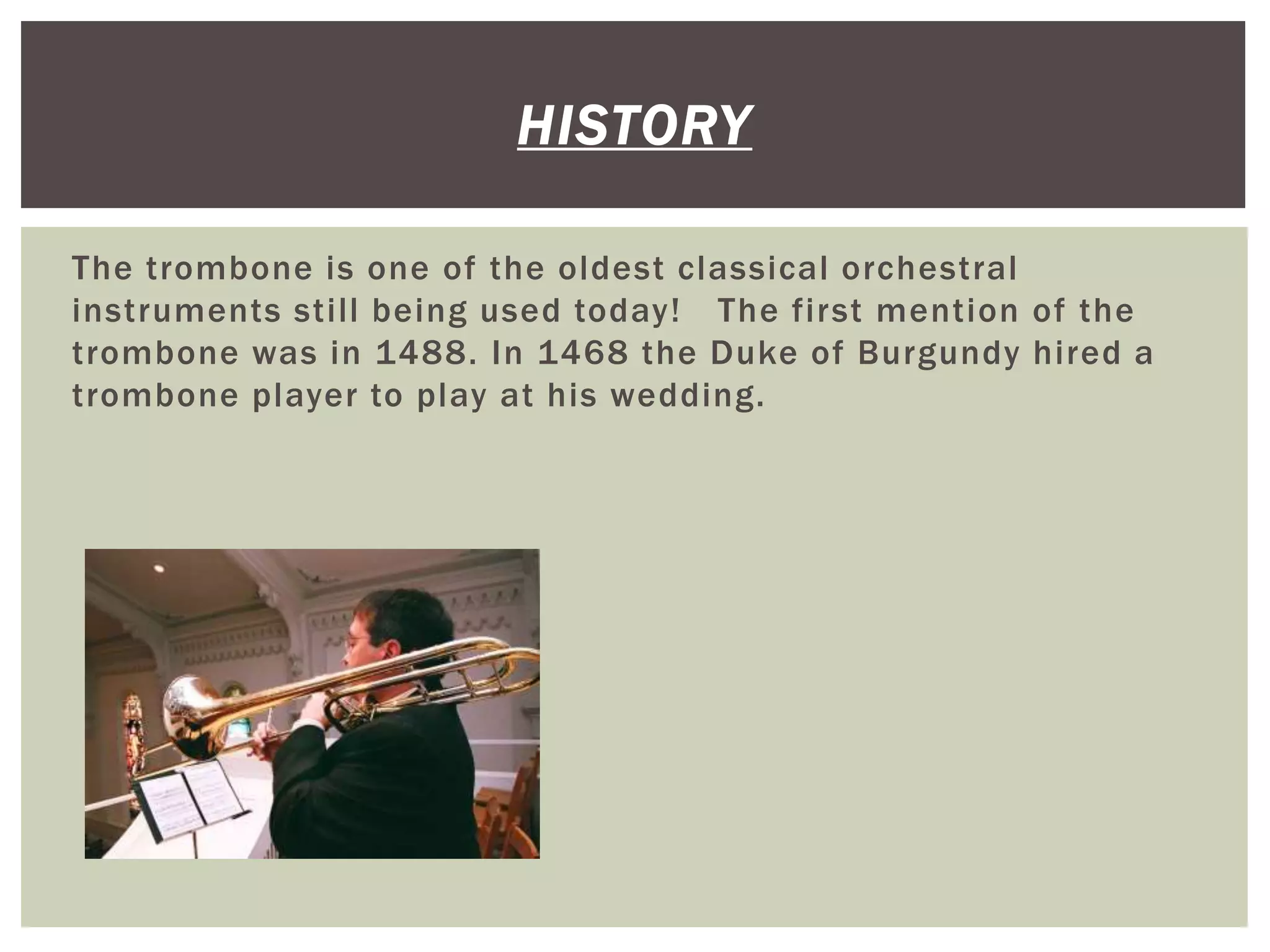 Trombone facts | PPTX