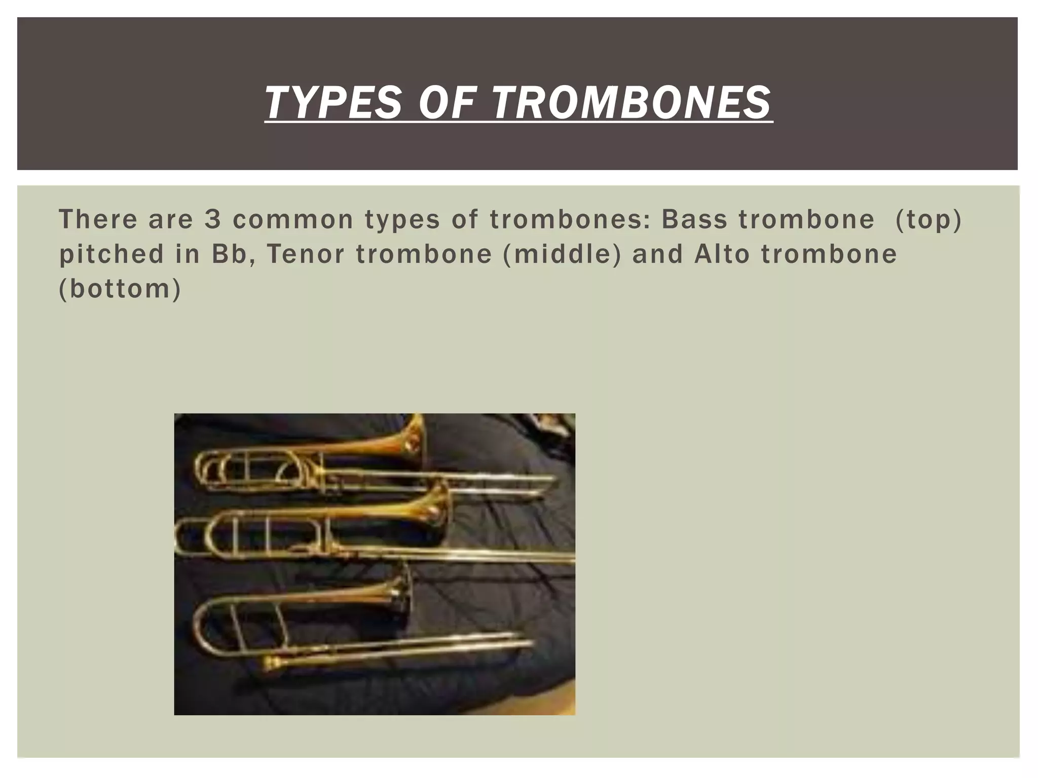 Trombone facts | PPTX