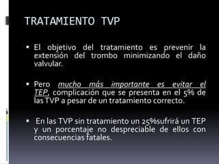 Trombosis venosa | PPTX