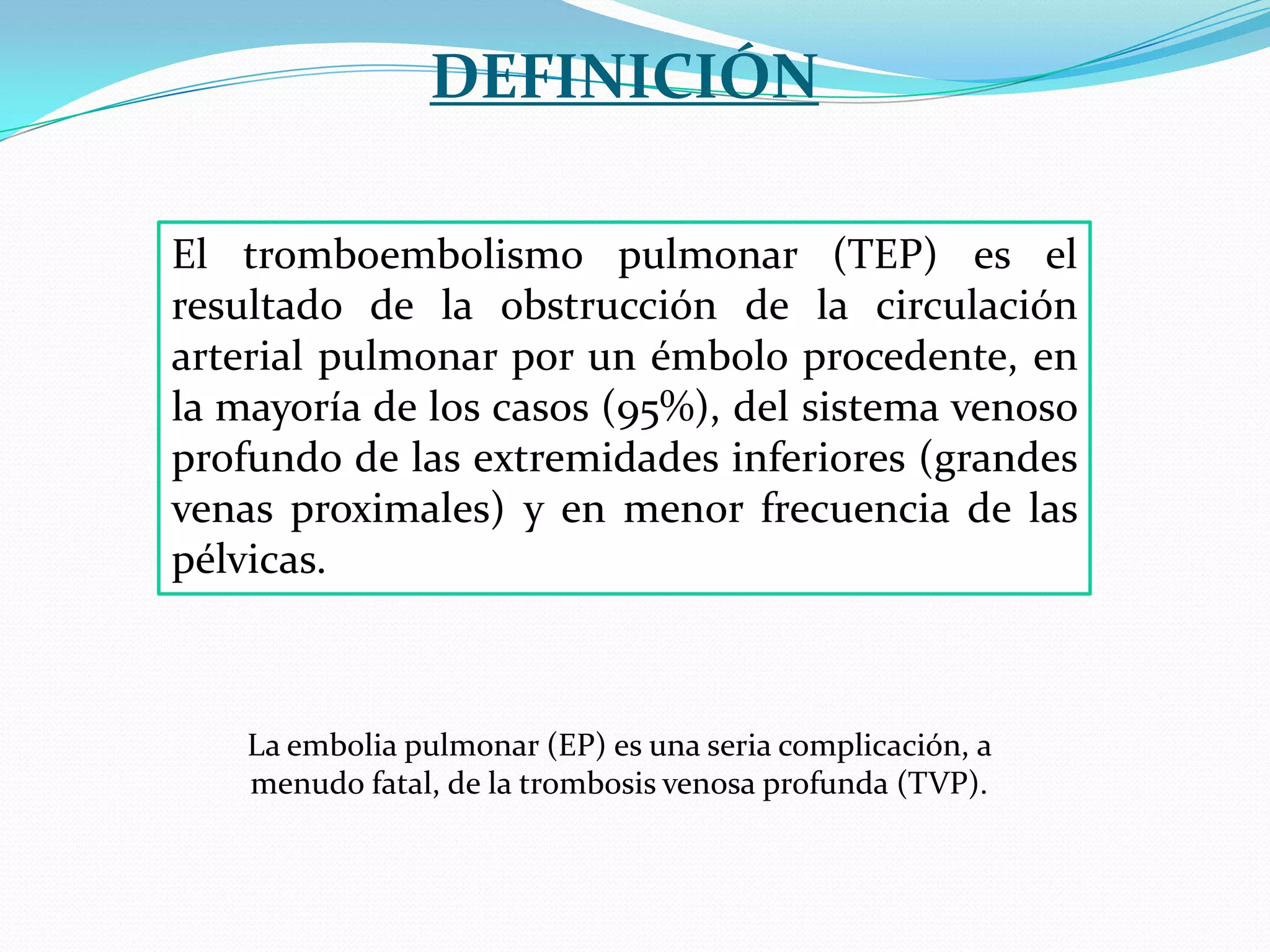 Trombosis venosa profunda | PPTX
