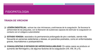 Trombosis venosa profunda | PPTX