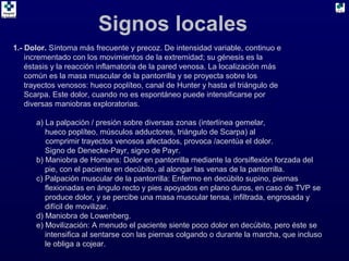 Trombosis venosa profunda | PPT
