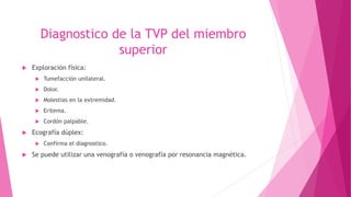 Trombosis venosa profunda (TVP) | PPTX