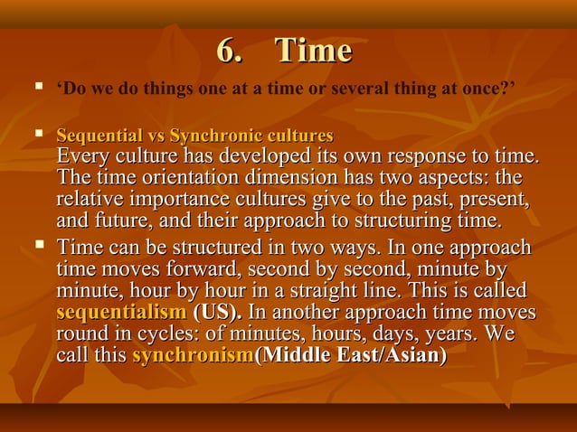 TROMPENAARS DIMENSION : The Seven Dimensions of Culture | PPT