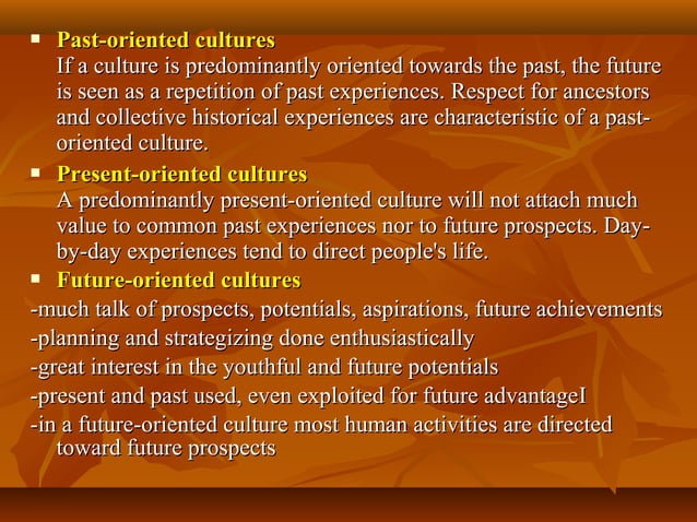 TROMPENAARS DIMENSION : The Seven Dimensions of Culture | PPT