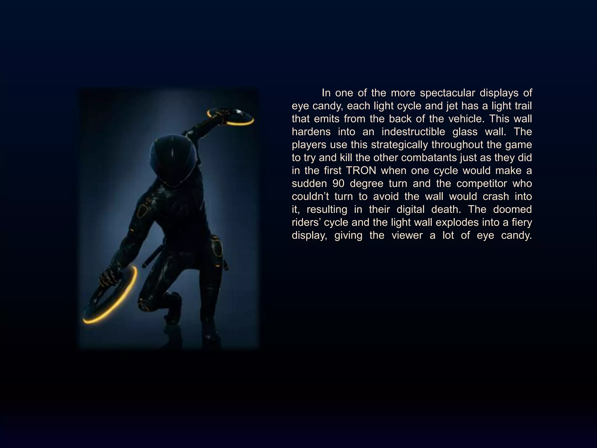 Tron legacy - behind the scenes. | PPTX