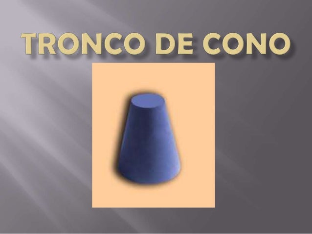 Tronco de cono
