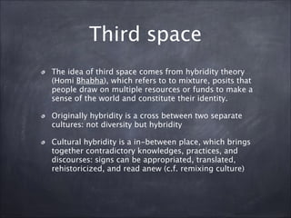 Learning in Third Space | PPT