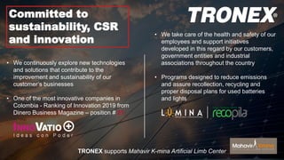 Tronex company profile | PDF