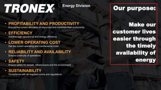 Tronex company profile | PDF