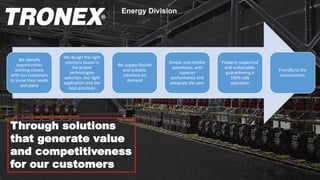 Tronex company profile | PDF
