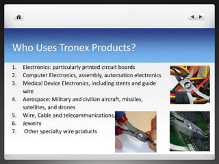 Tronex Technology, Inc. Presentation | PPTX