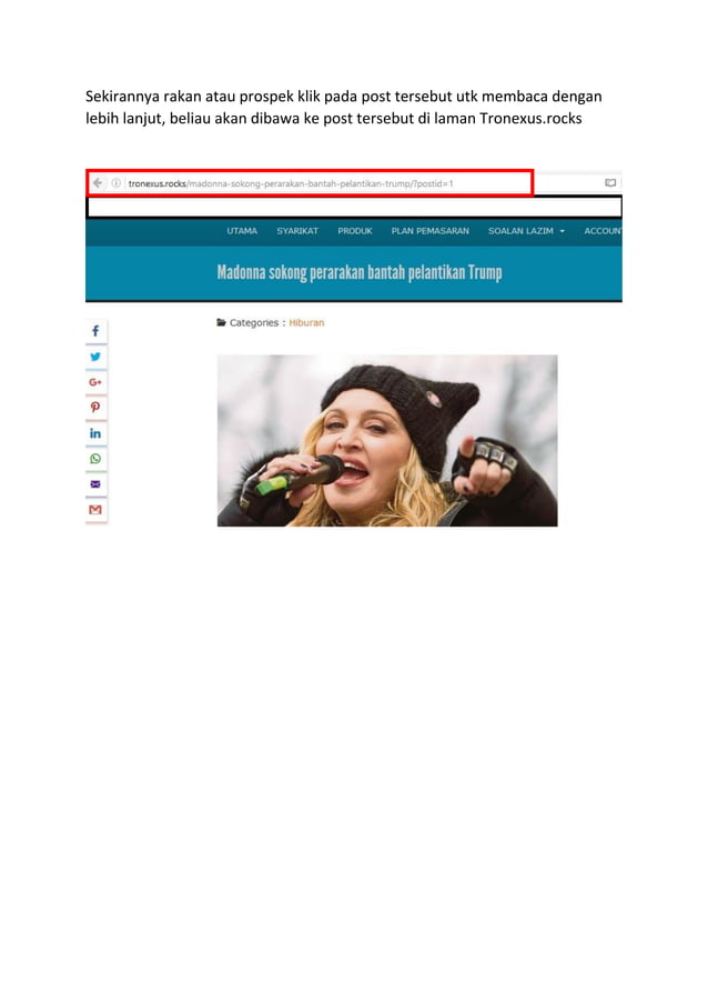 Prabayar Tronexus - Pendaftaran dan Teknik Promosi | PDF