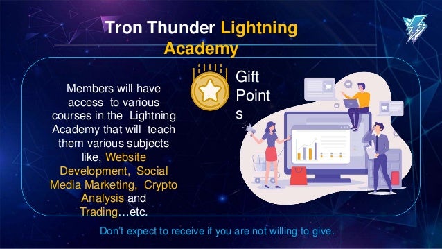 Tron thunder V2.0 Presentation | PPT