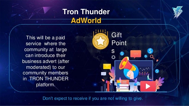 Tron thunder V2.0 Presentation | PPT