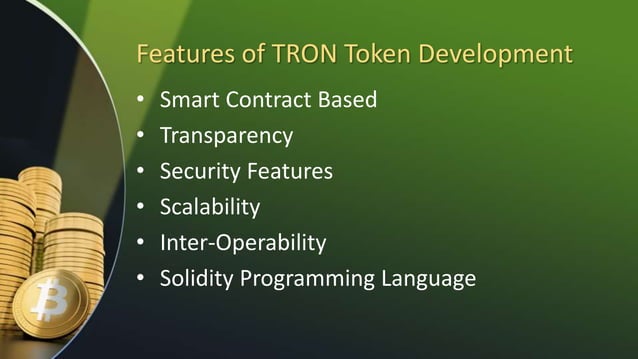 Tron Token Development Company - Coin Developer India | PPT
