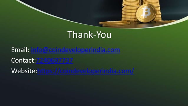 Tron Token Development Company - Coin Developer India | PPT