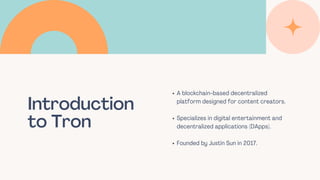 Tron token development Unlocking the Future of Decentralized ...