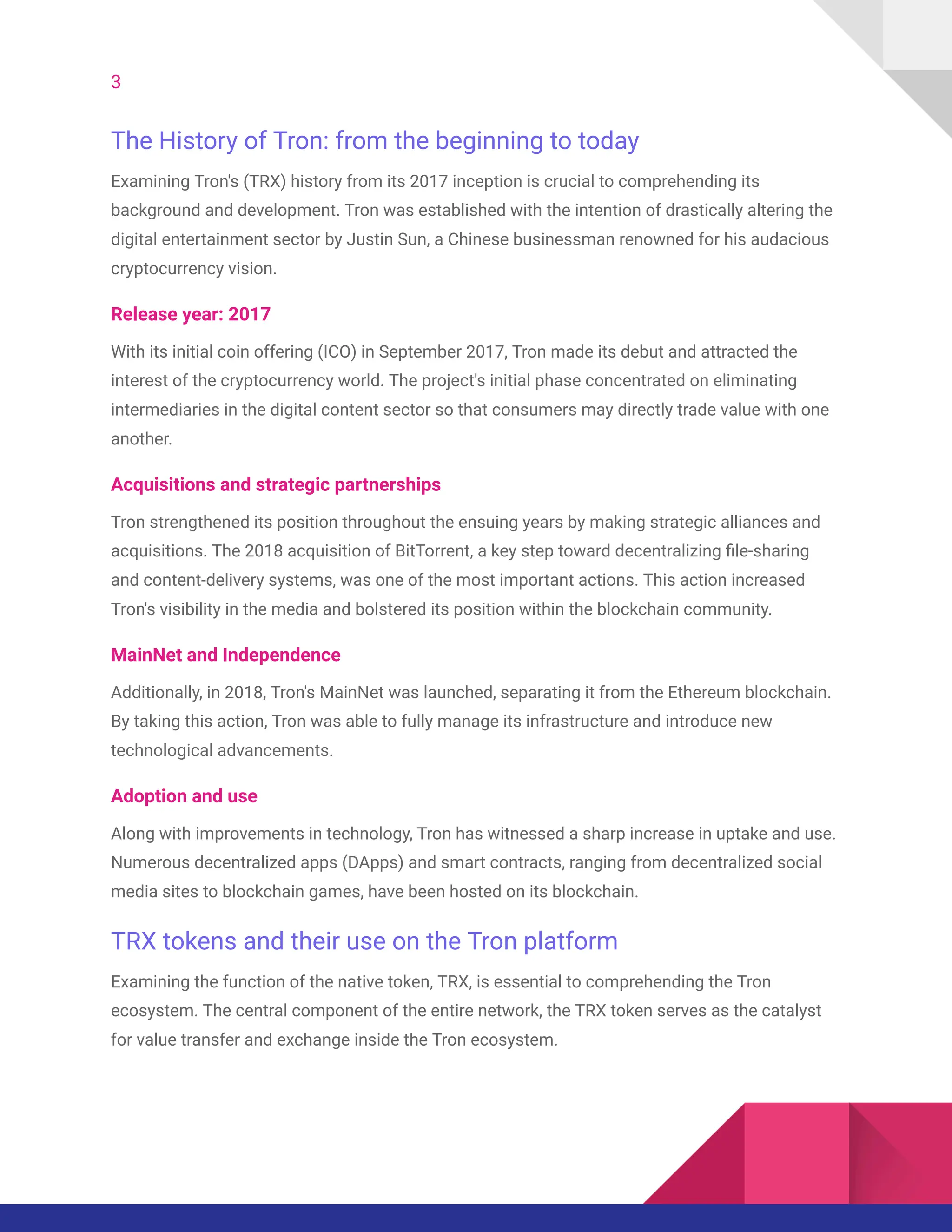 Tron_ What is it and How Does it Work_.pdf | Internet | Computing