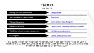 Trood GM Suite | PDF | Startups | Business
