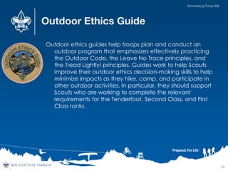 Troop appointed youth positions | PPTX