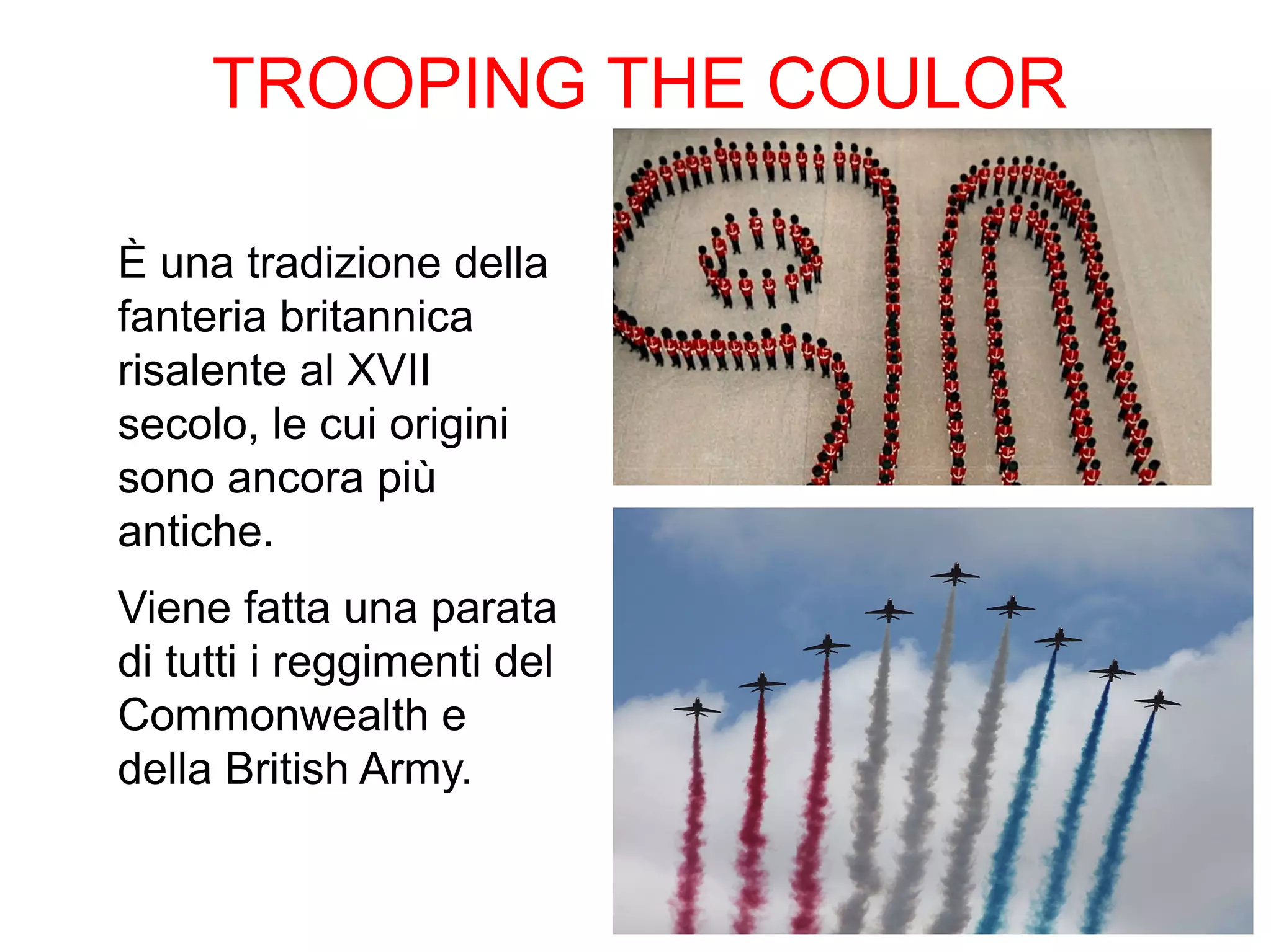 Trooping the colour | ODP