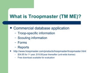 Troopmaster Overview | PPT