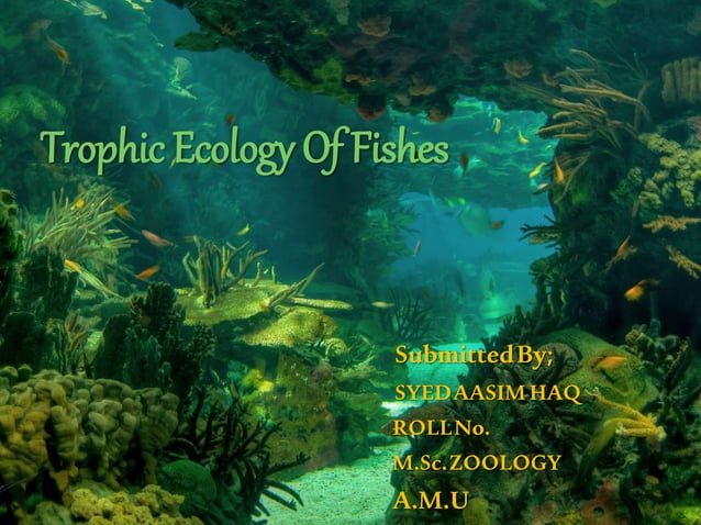 Trophic ecology of fishes,polyculture, fish food analysis and fish ...
