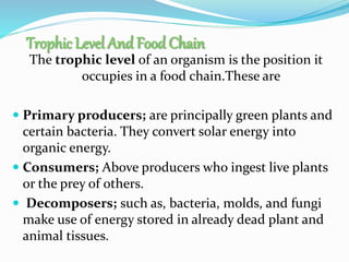 Trophic ecology of fishes,polyculture, fish food analysis and fish ...