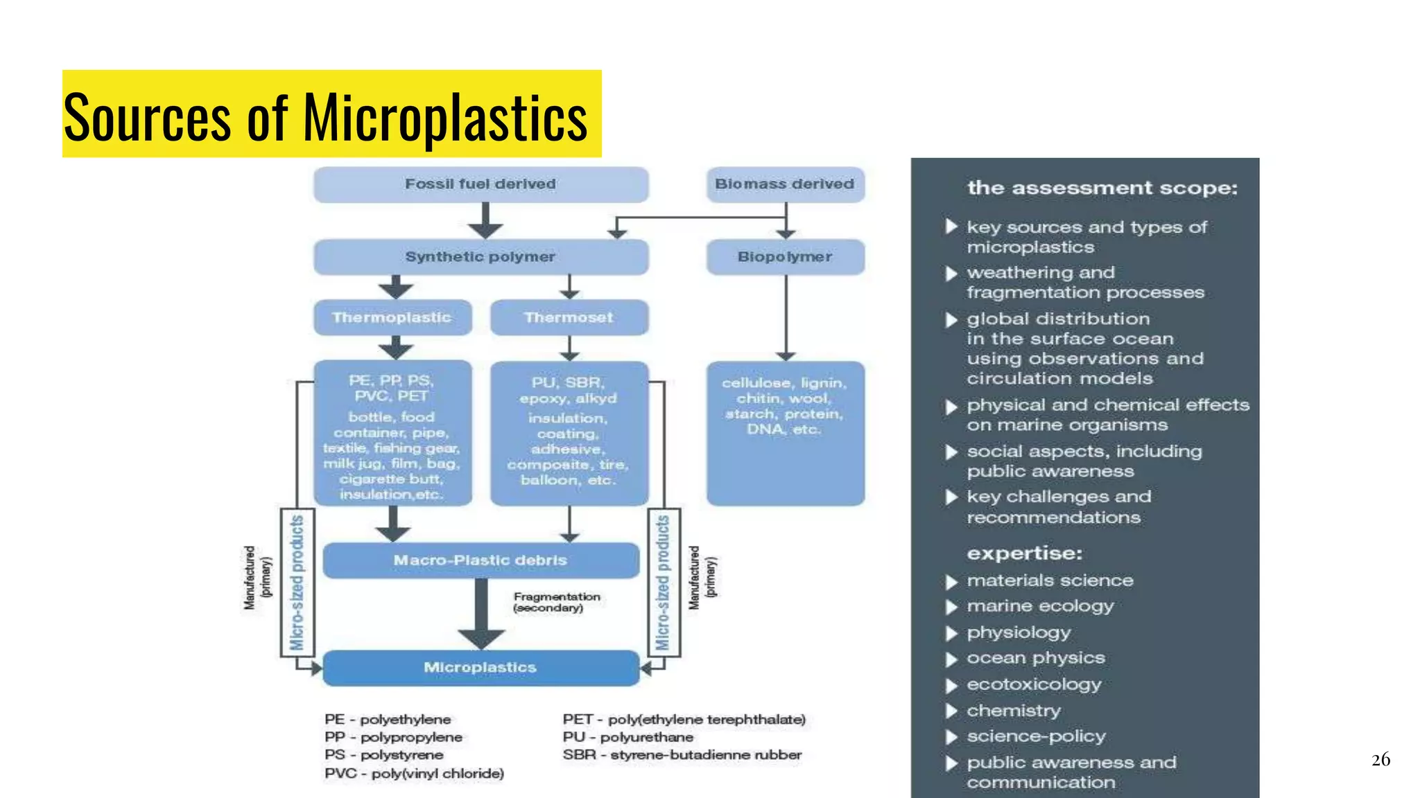 Trophic transfer of microplastics | PPTX