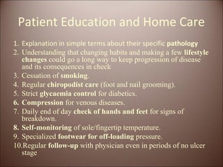Trophic ulcers | PPT