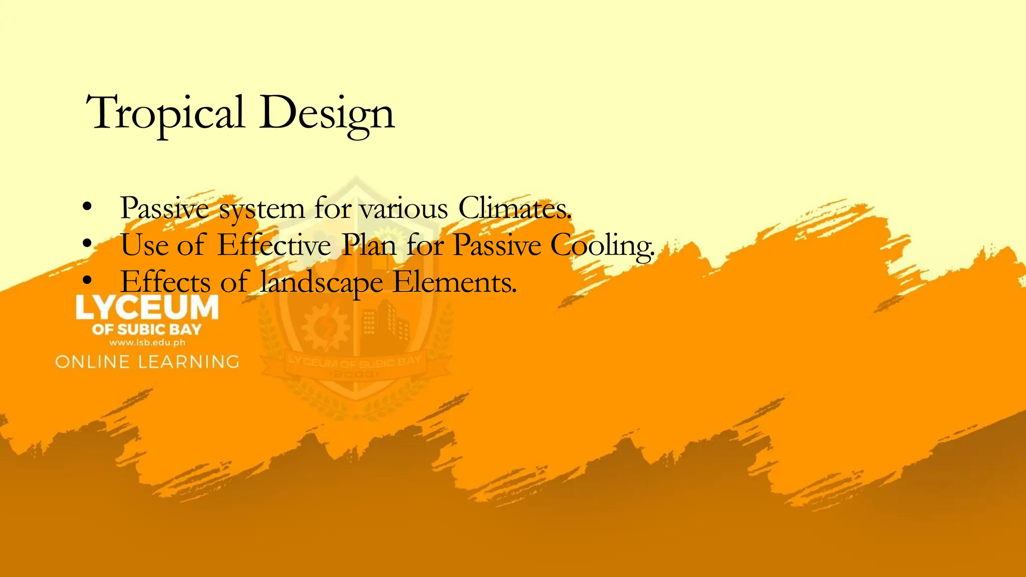 tropica design discussion (philippines). | PDF