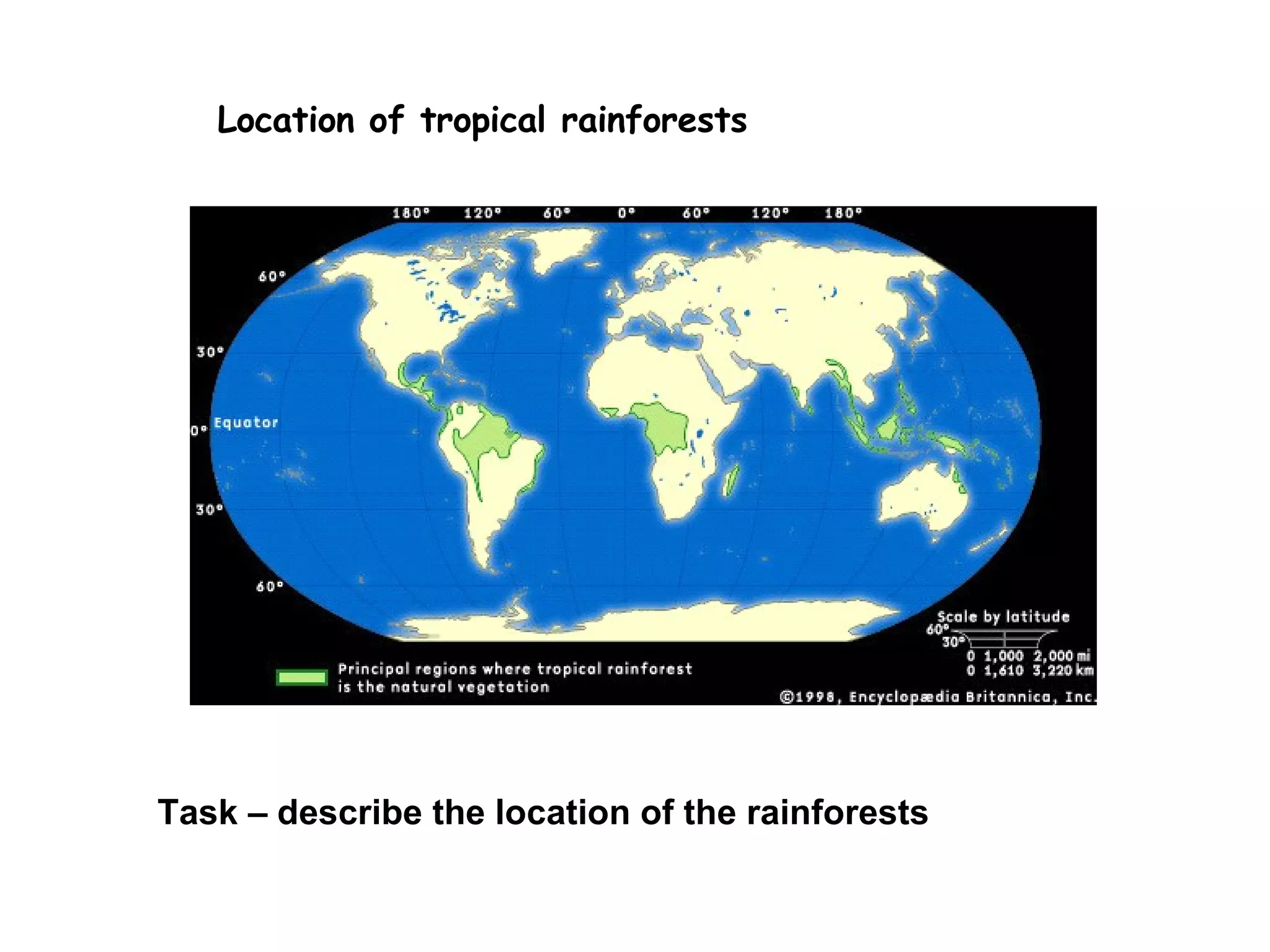 Tropical Rainforests Intro | PPT
