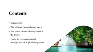 Tropical coastal ecosystems...........pptx