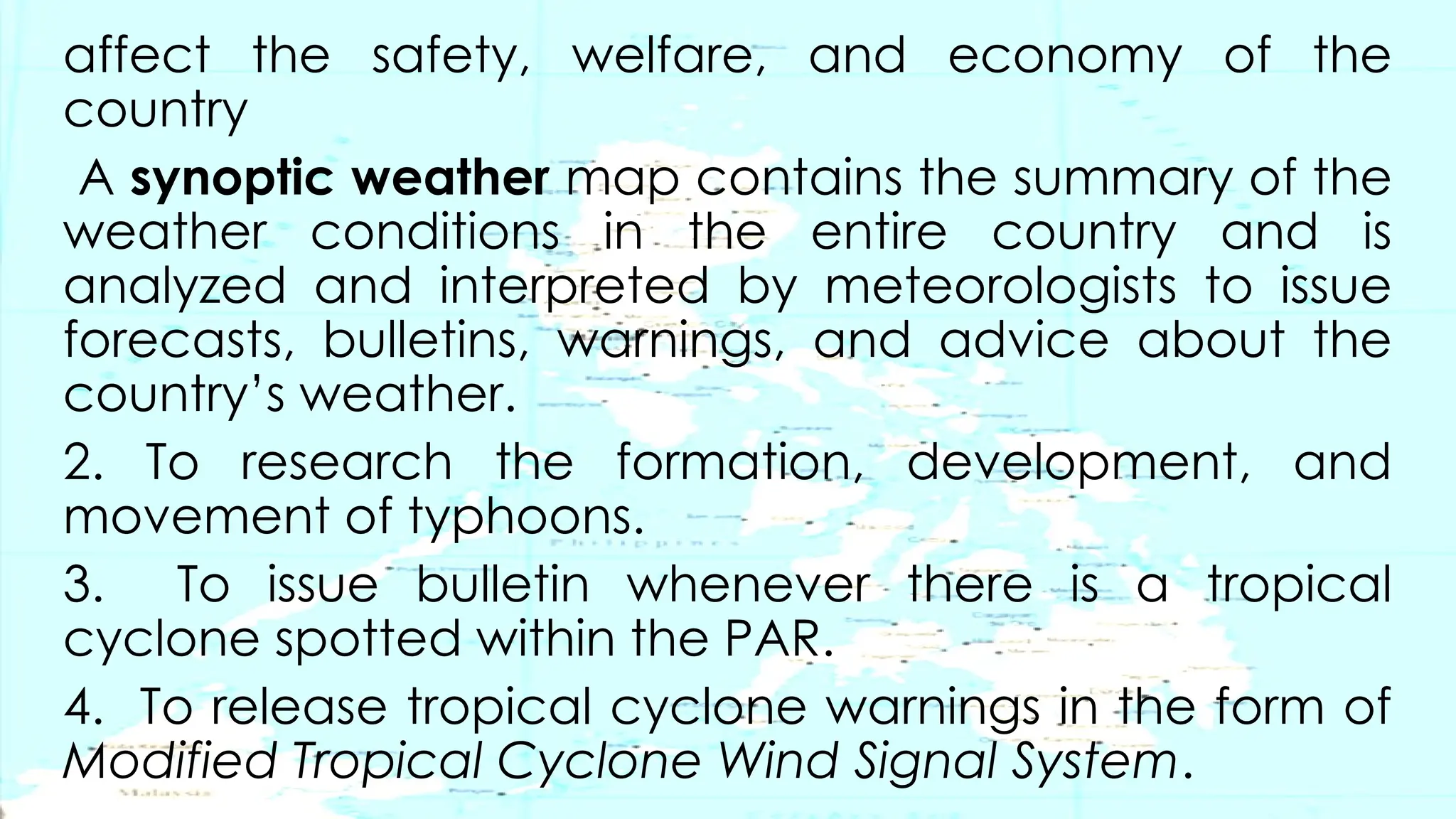 TROPICAL cYCLONE IN THE PHILIPPINES - Copy.pptx | Geography | Science