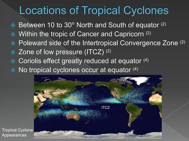 The Physical Characteristics of Tropical Cyclones | PPTX