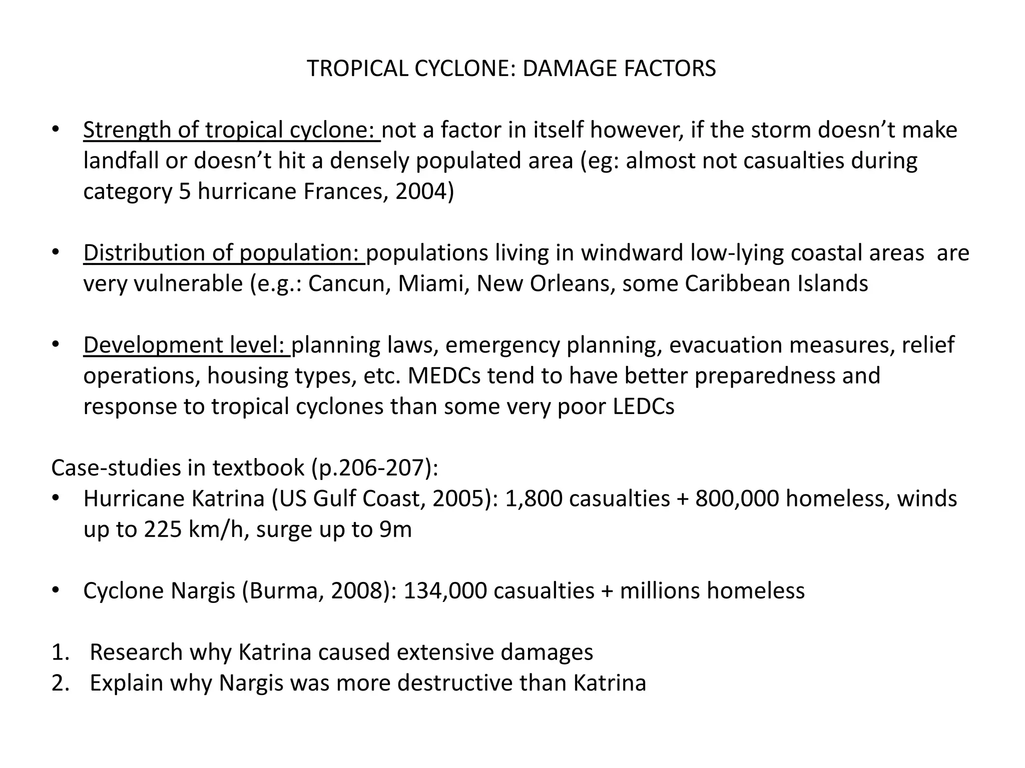 I.2 Tropical cyclones | PPTX