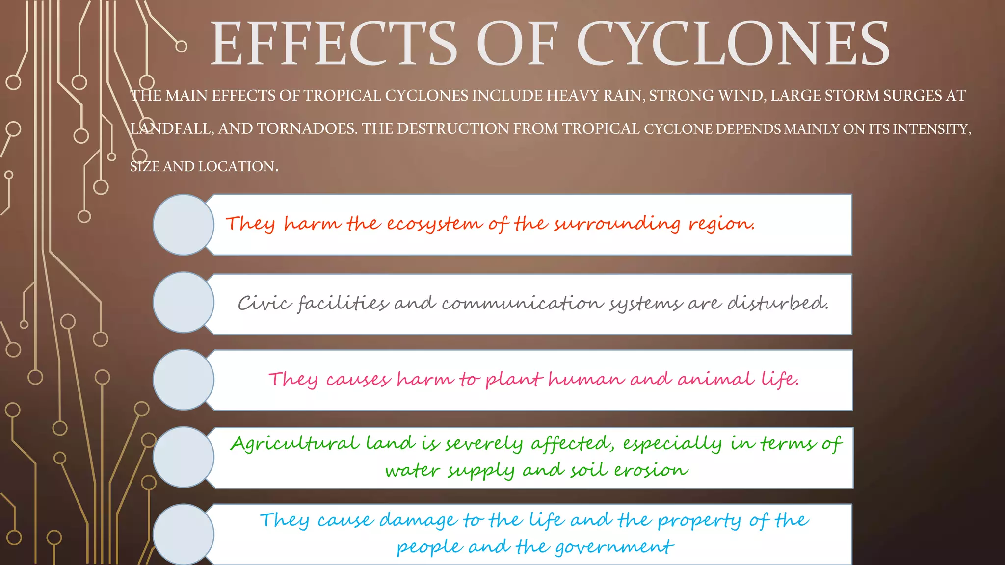 Tropical cyclones | PPTX