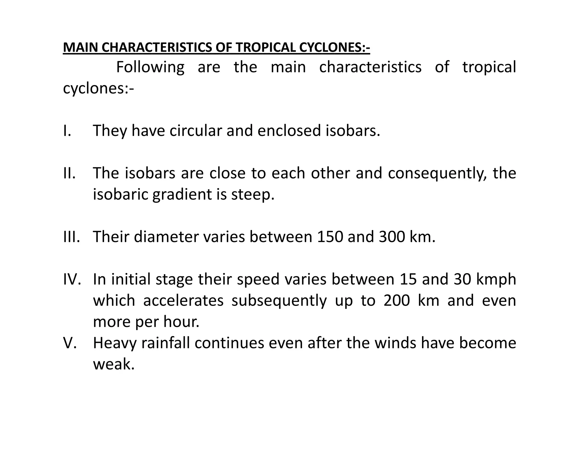 Tropical cyclones and temperate cyclones | PDF