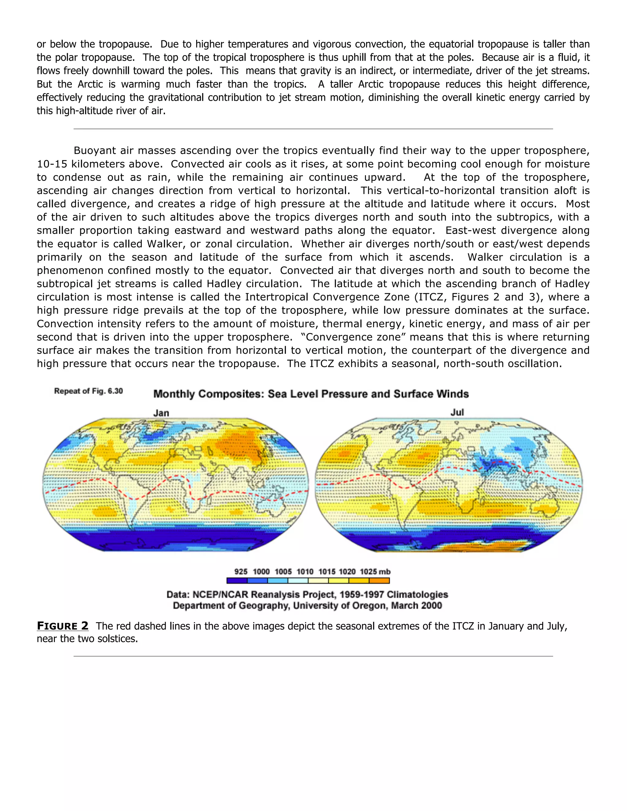 Tropical deforestation, global climate change, ENSO and possible ...